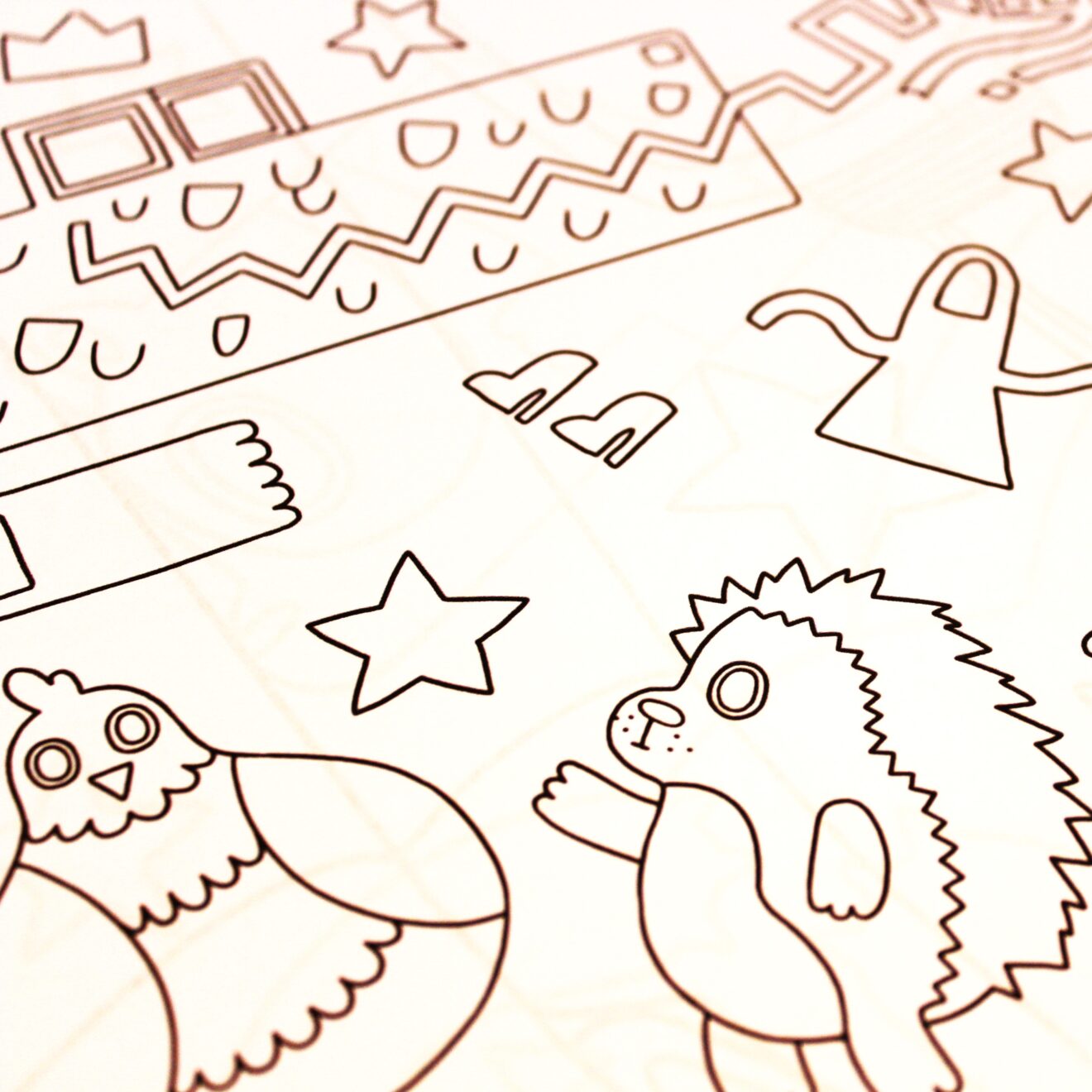 Print At Home Super Poppy Colouring Pages - STACEYILLU